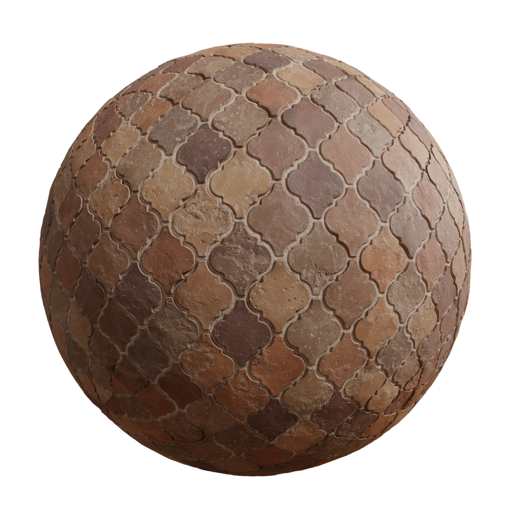 Rustic Concrete Tiles | FREE tiles materials | BlenderKit