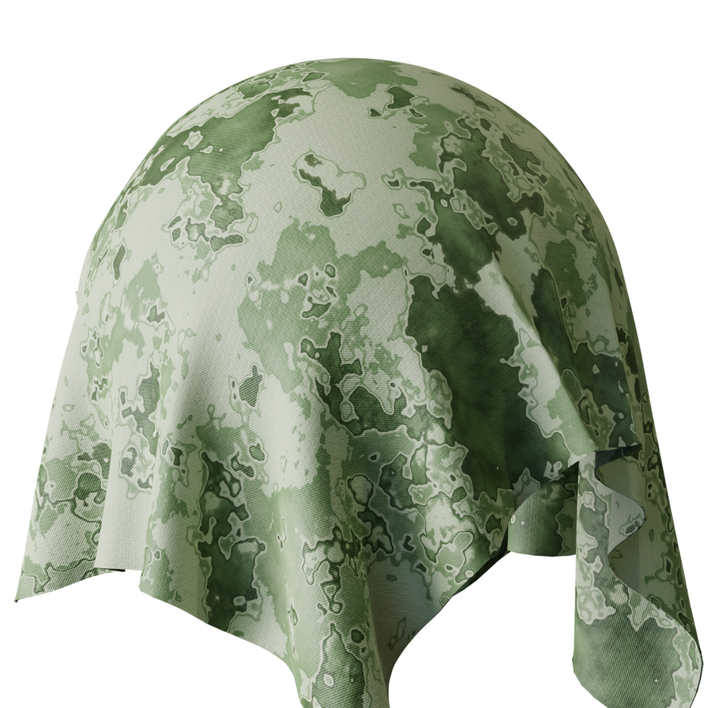 Forest Camouflage | FREE Print Fabric 3D Materials materials | BlenderKit