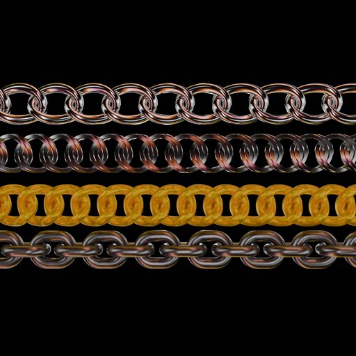 Chain Generator | FREE templates scenes | BlenderKit