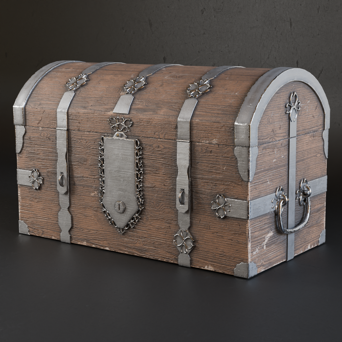 MK BaseMesh Chest 11 | Bags & Suitcases models | BlenderKit