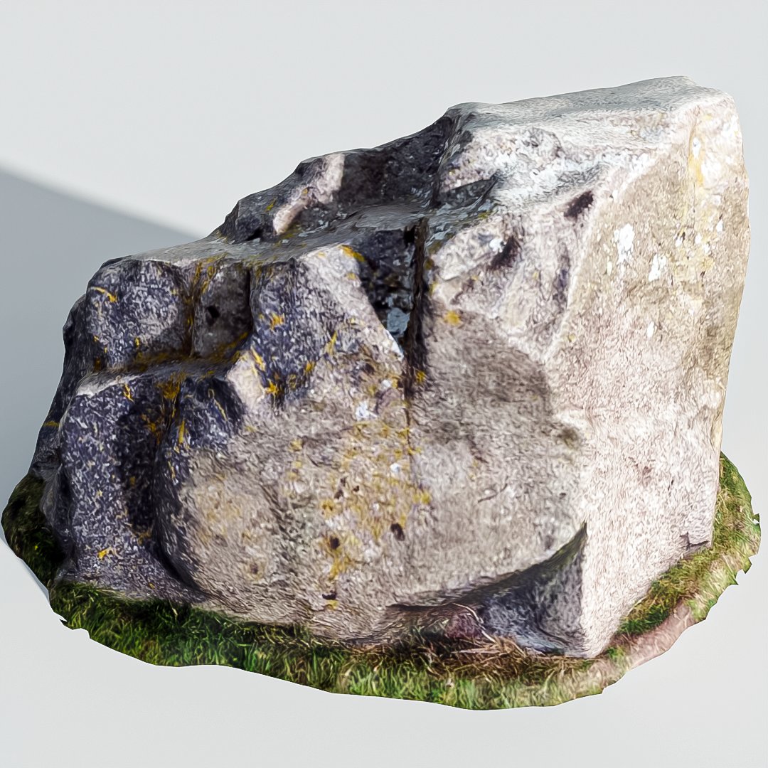 Large Cambrian Rock | Terrains models | BlenderKit