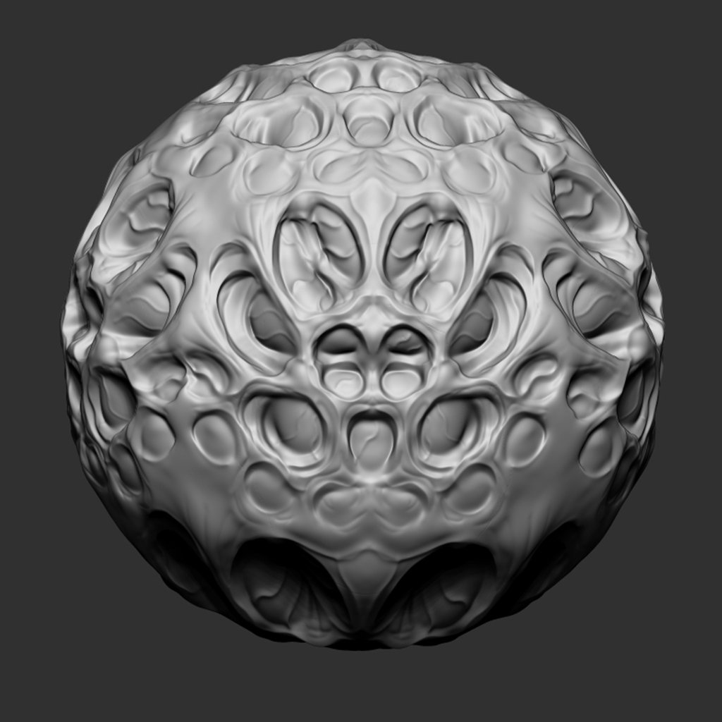 NS Creature details hive mind | anatomy brushes | BlenderKit