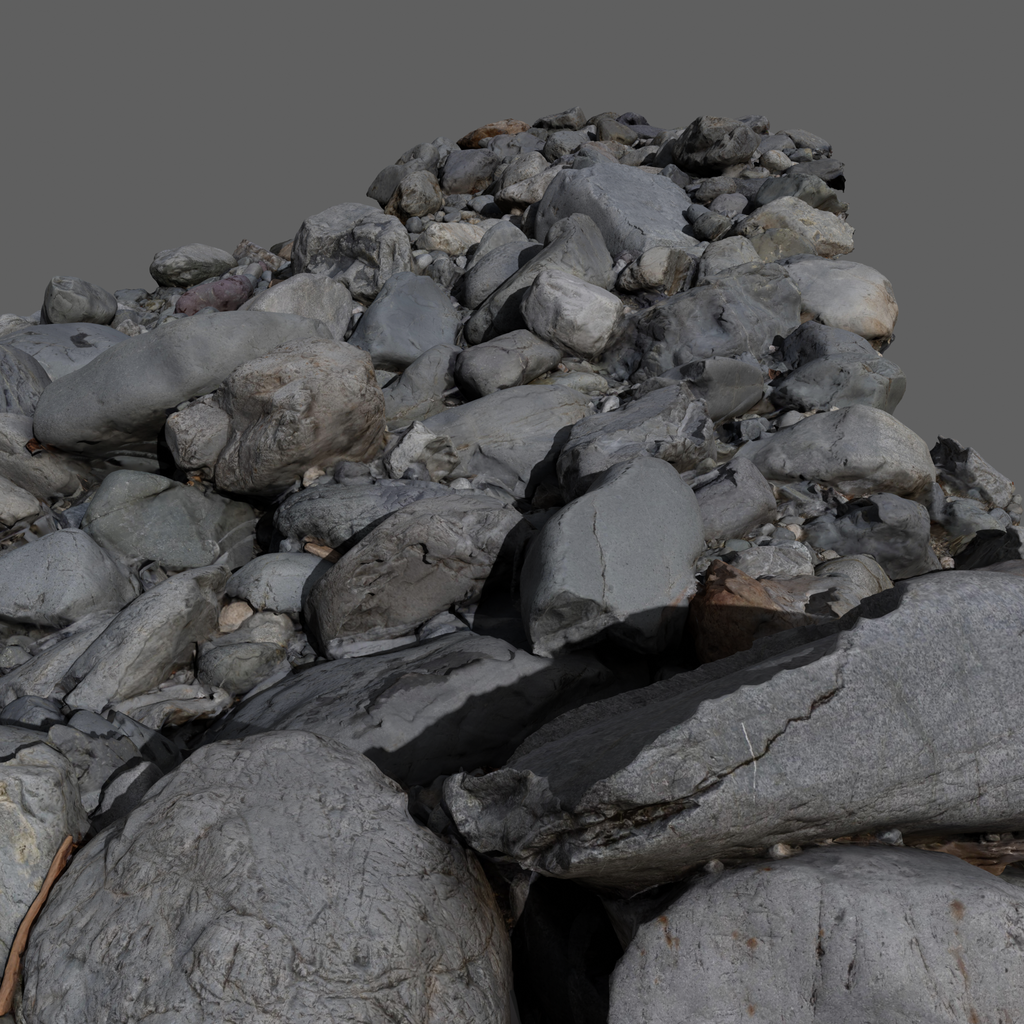 Rocks by the River | Environment Elements models | BlenderKit