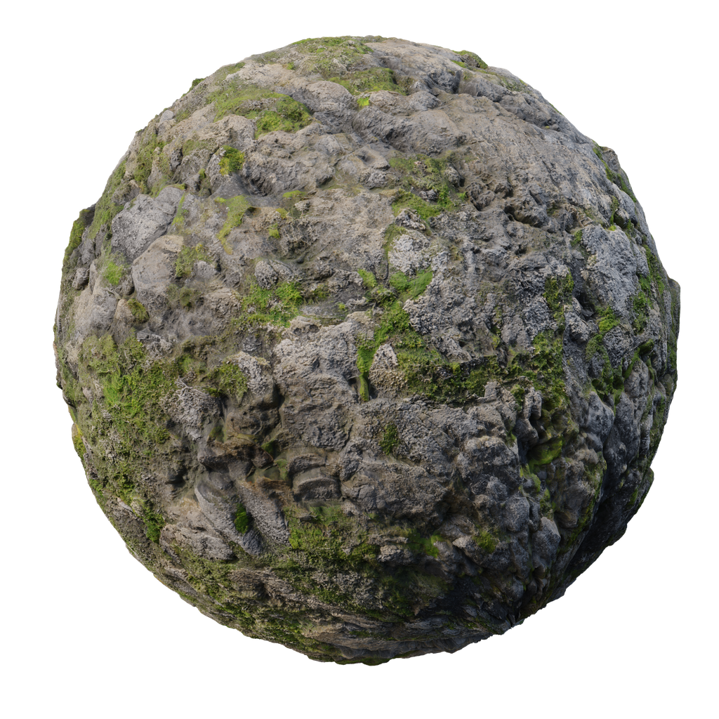 Grassy Rocks | FREE rock materials | BlenderKit