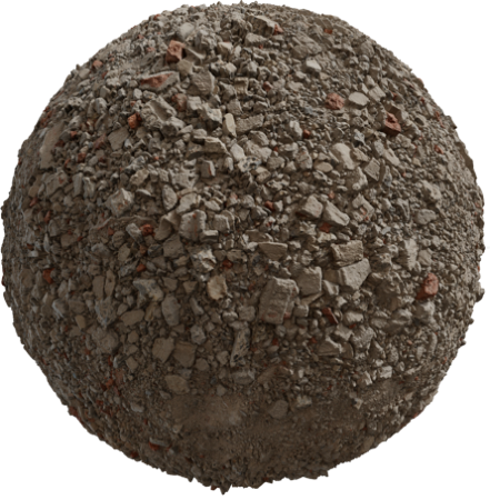 Concrete Debris | FREE plaster materials | BlenderKit