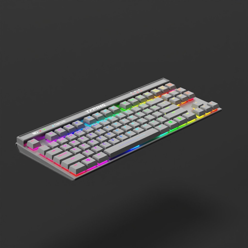 RGB keyboard | FREE Computers models | BlenderKit