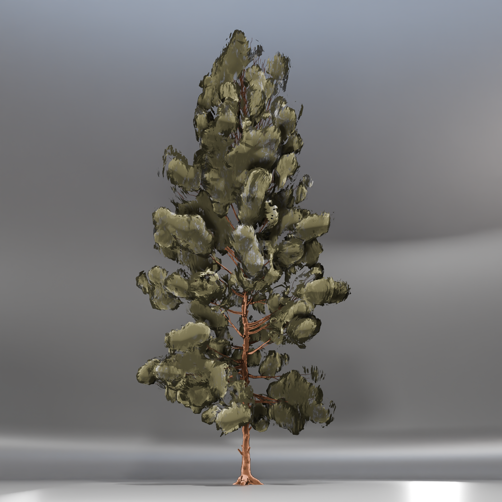 Pine Toon Tree | Trees models | BlenderKit