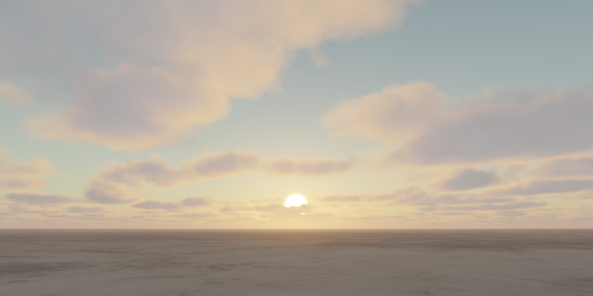 Pink Sunset Sky | Nature HDRis | BlenderKit
