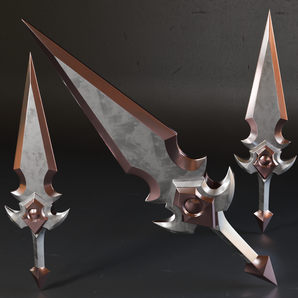 MK BaseMesh Dagger 047 | Historical Weapons models | BlenderKit