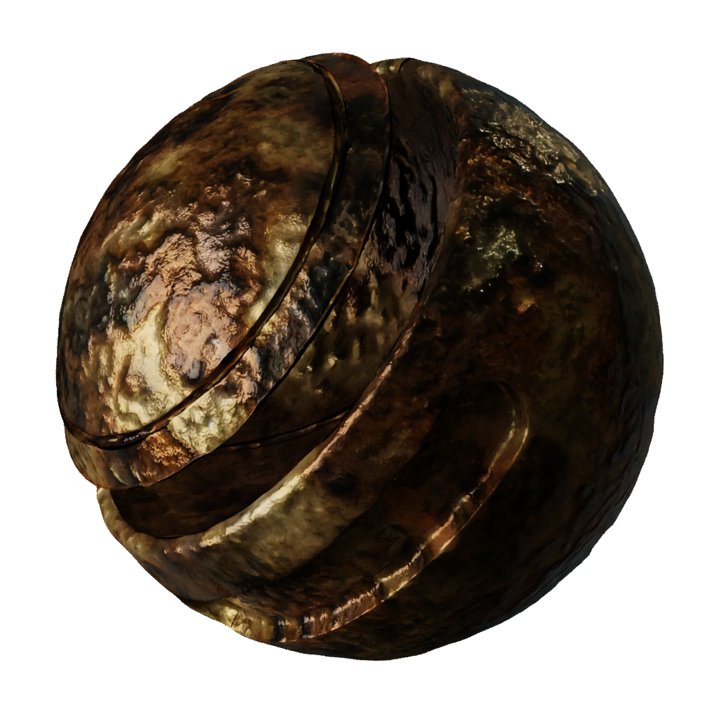 Rust 17 | FREE rust materials | BlenderKit