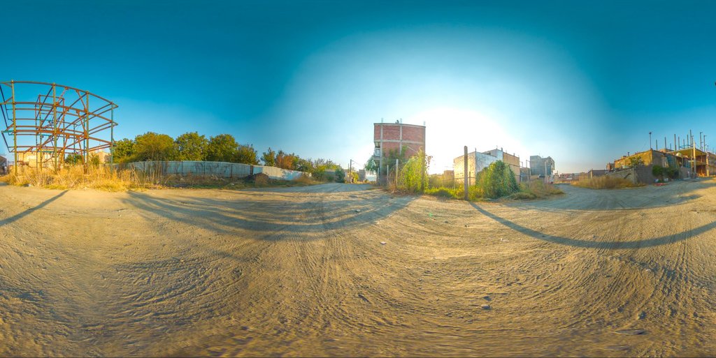 Construction Site Backlight | Cityscapes HDRis | BlenderKit