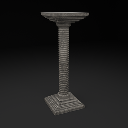 Realistic Pillar - 3D Model | Architectural Structures models | BlenderKit