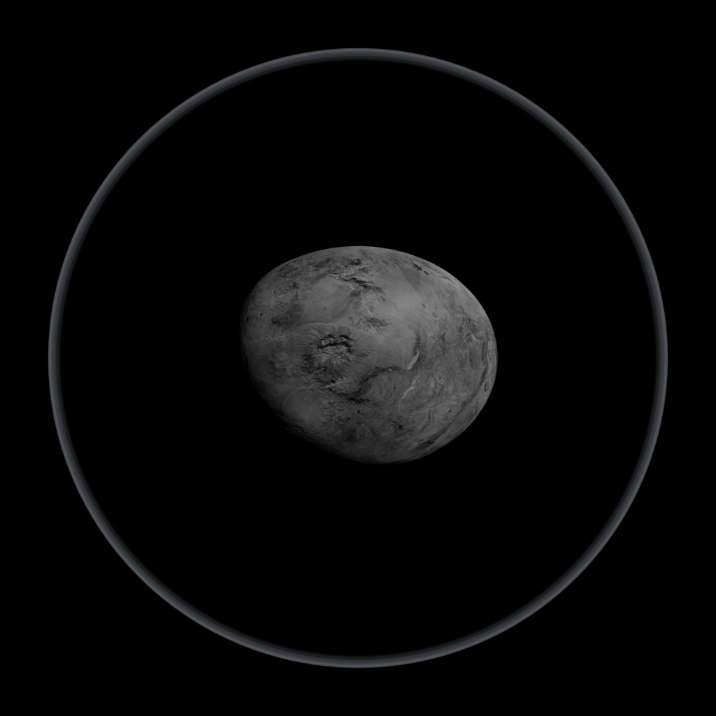 Haumea | FREE Planet models | BlenderKit
