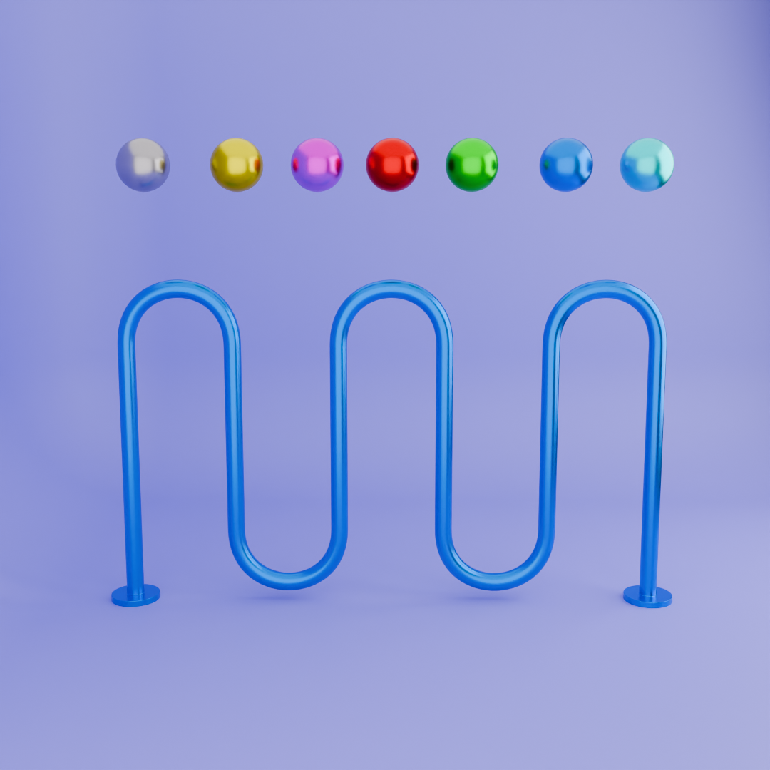 Belson Winder Plus Bike Rack | FREE Transport models | BlenderKit