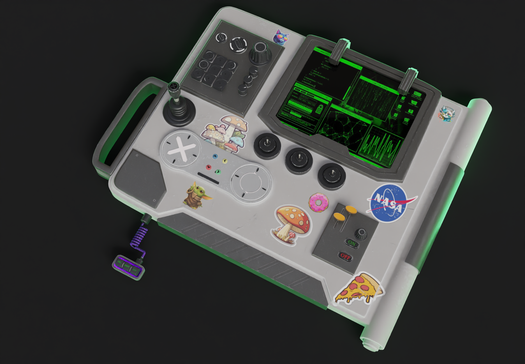 Drone Controller | Robotics models | BlenderKit