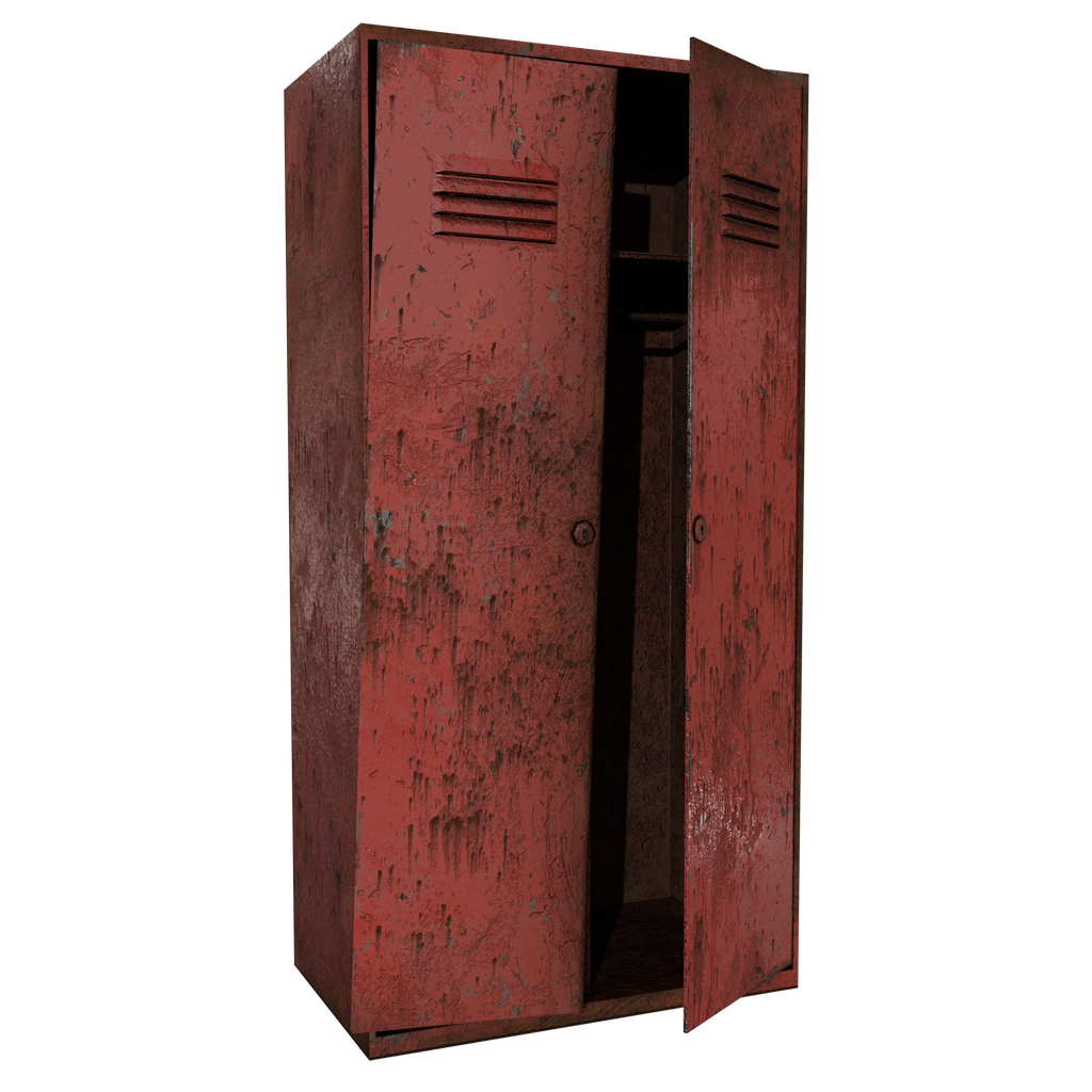 Iron double locker | FREE Architecture models | BlenderKit