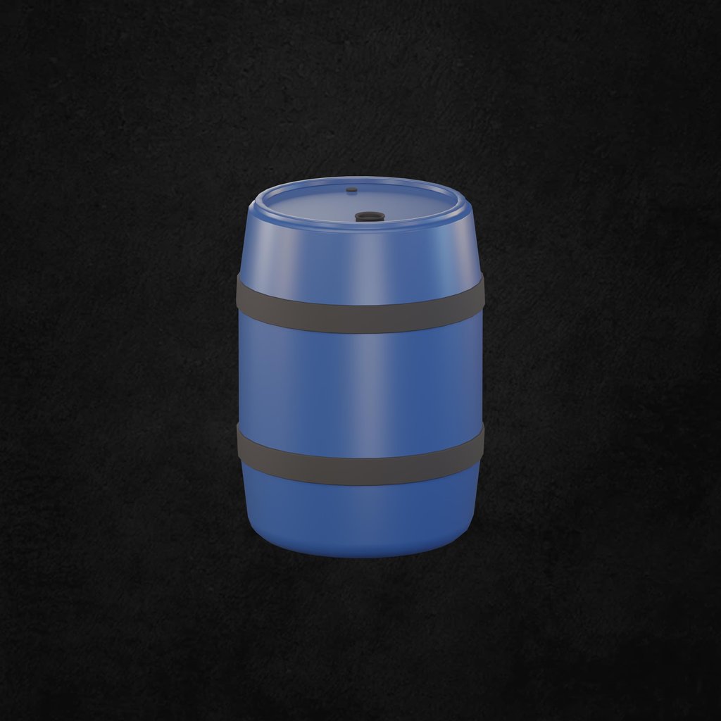 Barrel | Industrial models | BlenderKit