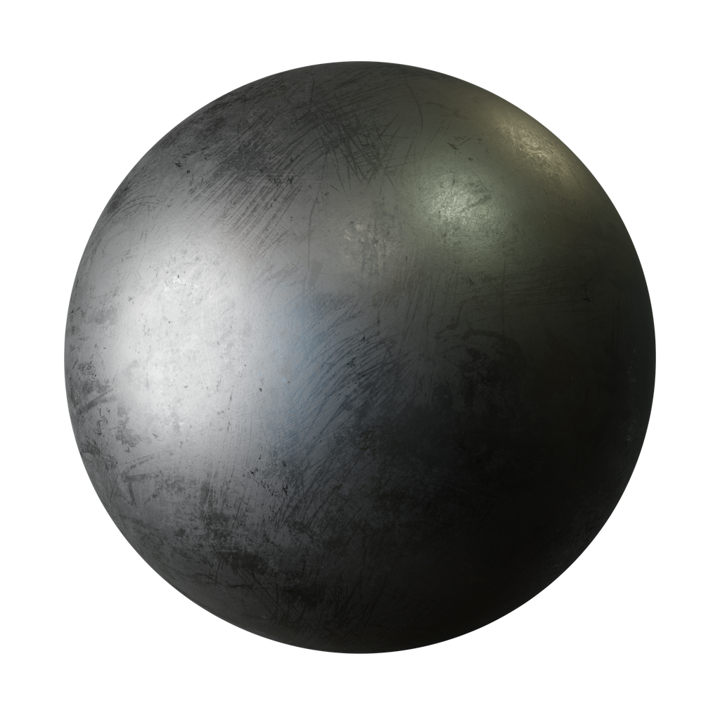 Iron Old Metal PBR 8K | FREE metal materials | BlenderKit