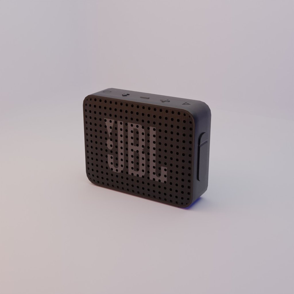 BlenderKit | Download the FREE JBL Bluetooth speaker model