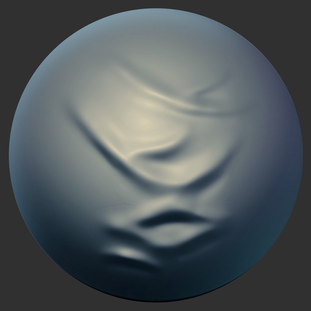 BlenderKit | Download the ER Fabric Brush brush