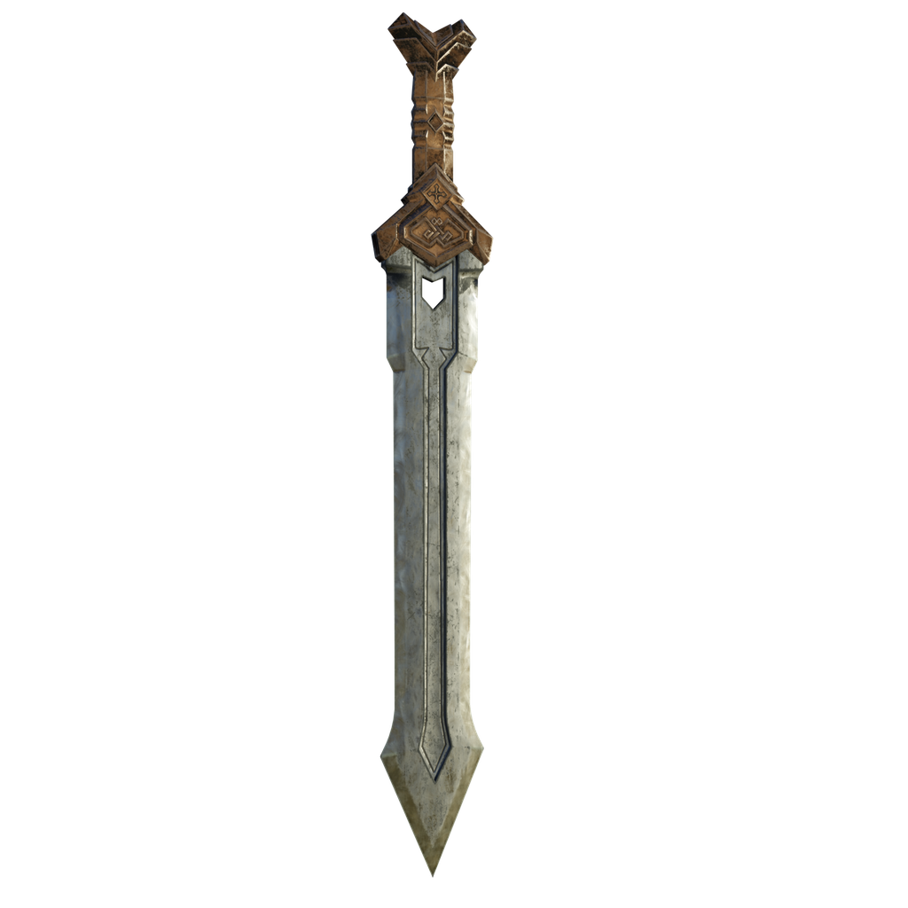 Thorin sword | Historical Weapons models | BlenderKit