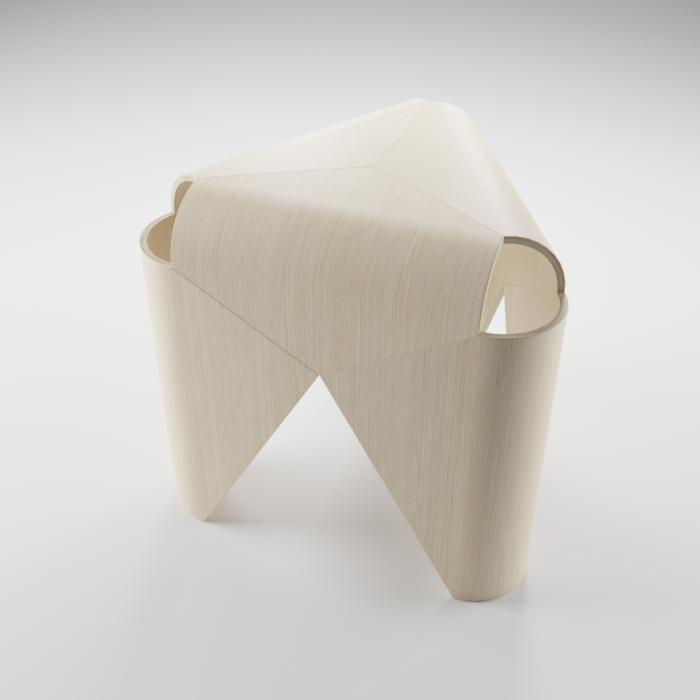 Triangular Stool | Sitting Chairs models | BlenderKit