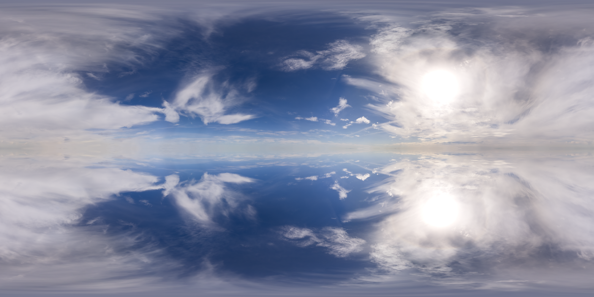Infinite Real Sky - Clouds Blue Day | Nature HDRis | BlenderKit