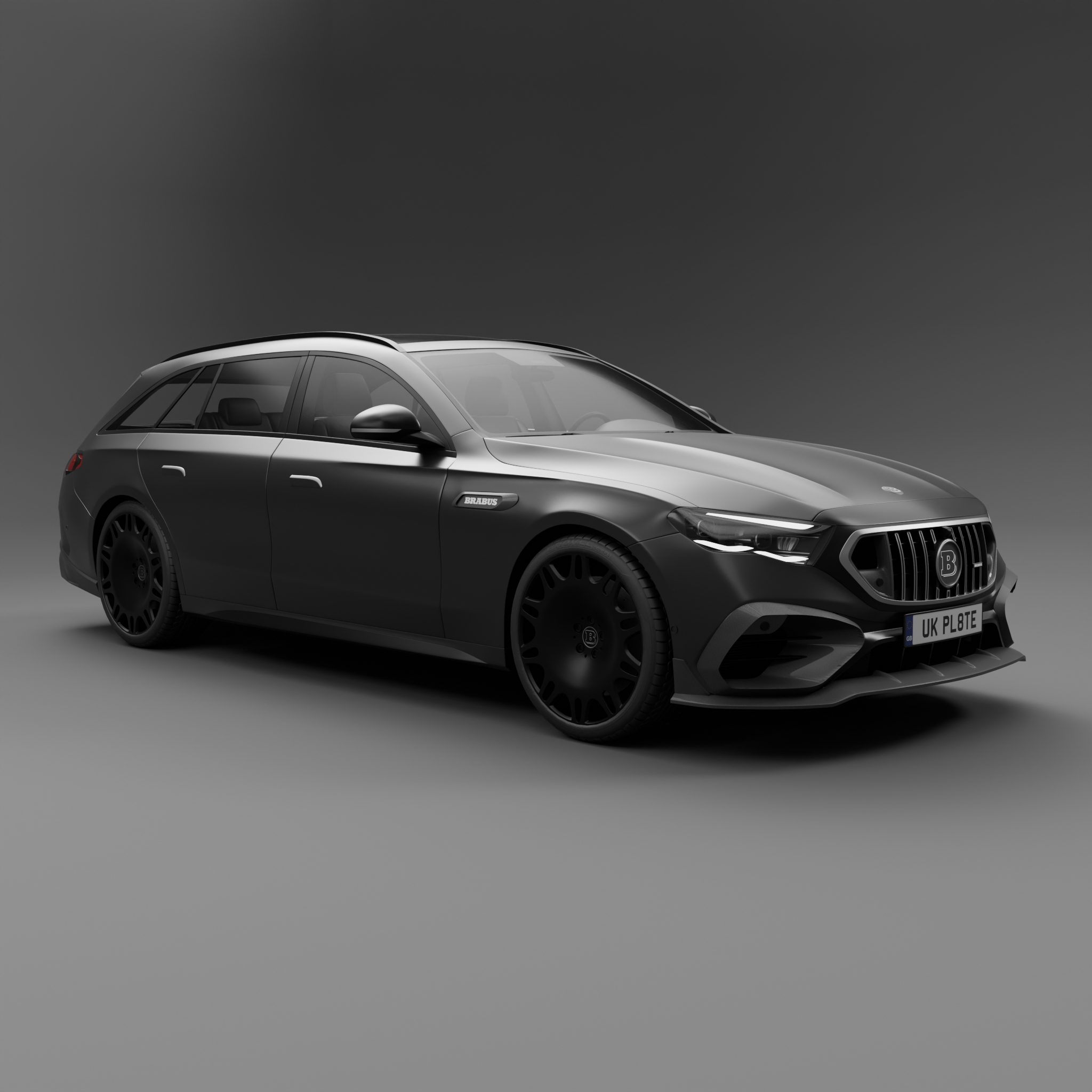 Brabus 700 AMG E53 estate 2026 | Modern Cars models | BlenderKit