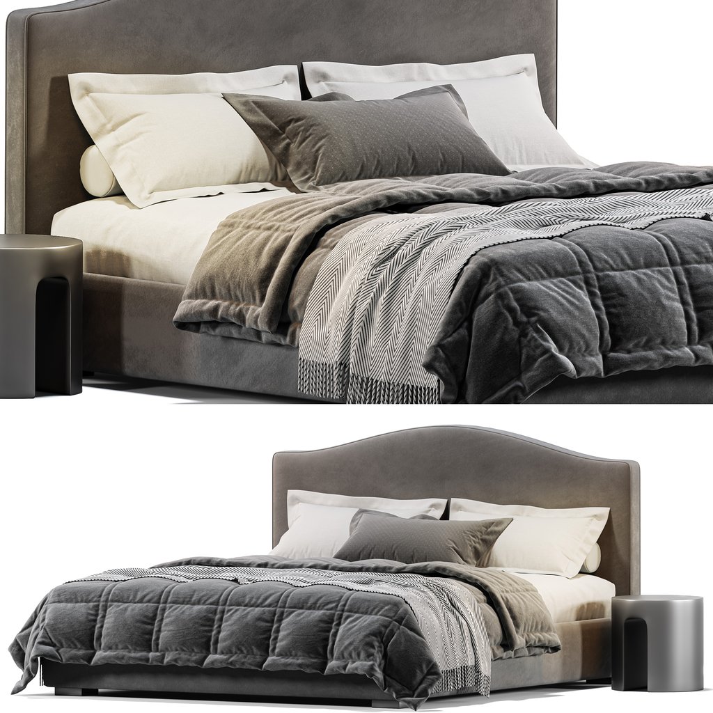 Single person Bed | FREE Beds models | BlenderKit