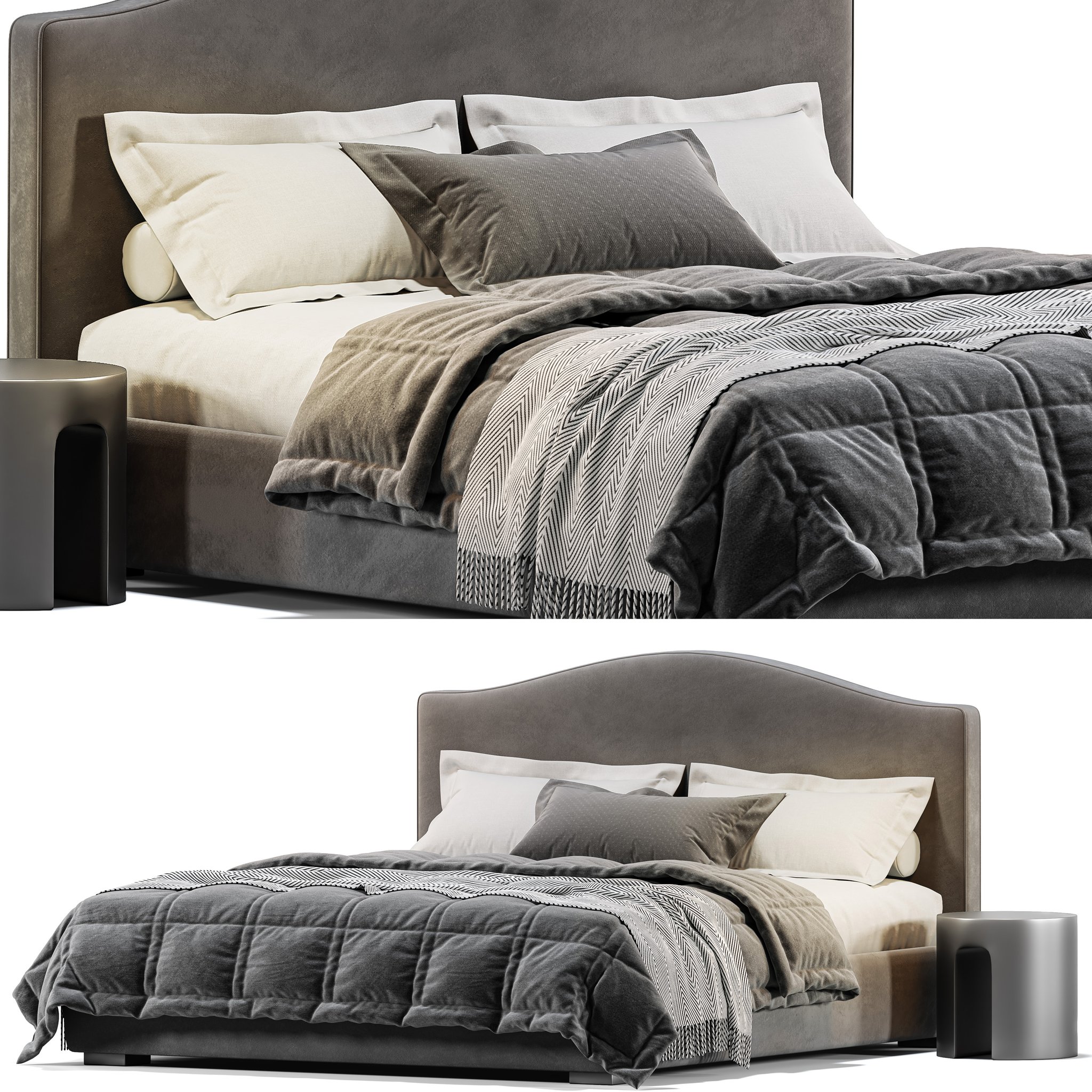 Bed K7 by delavega | Beds models | BlenderKit