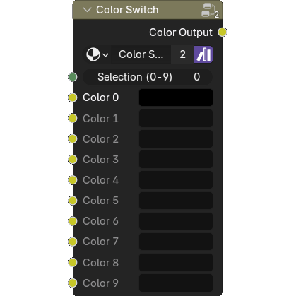 Shader Switch: Color Selector | FREE Shading Nodes Node Groups | BlenderKit