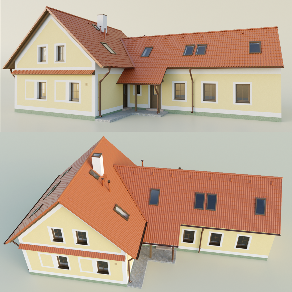 BlenderKit | Download the FREE House model