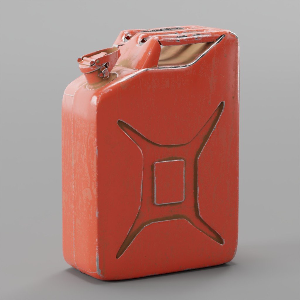 Gas Can | FREE Containers models | BlenderKit
