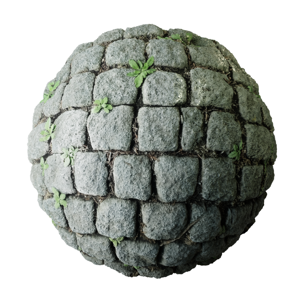 Cobblestones | FREE stone materials | BlenderKit