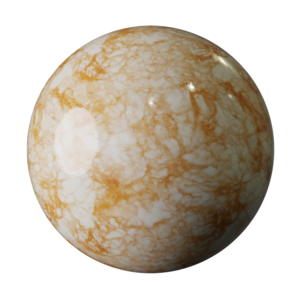 Marbled Caramel Cream Swirl | FREE marble materials | BlenderKit