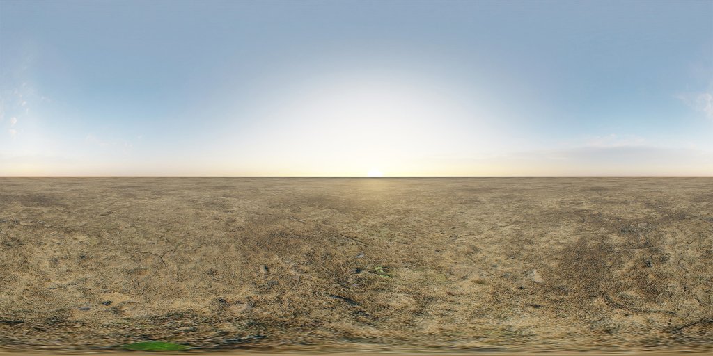 Desert Horizon Sunset | Landscapes HDRis | BlenderKit