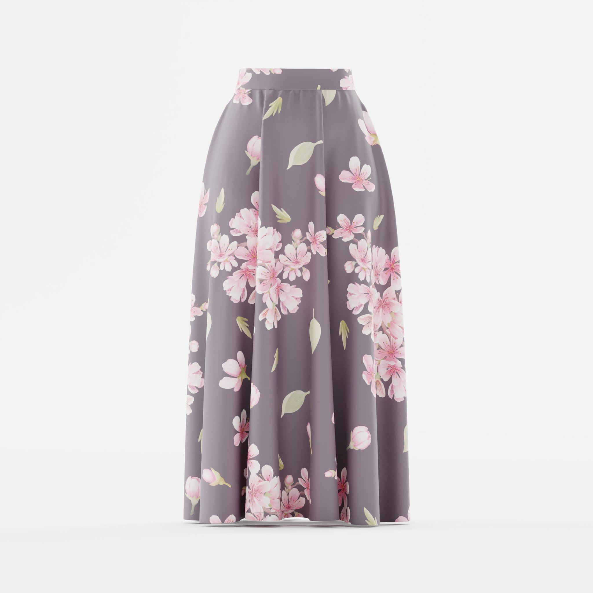 Fashionable Long Skirt Design | Women Clothing models | BlenderKit