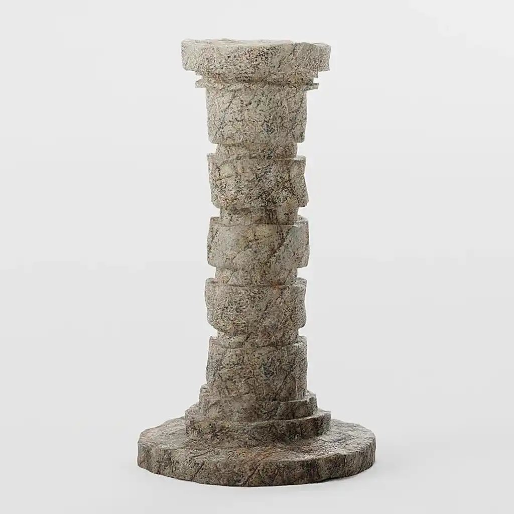 Stone Pillar | Architectural Structures models | BlenderKit