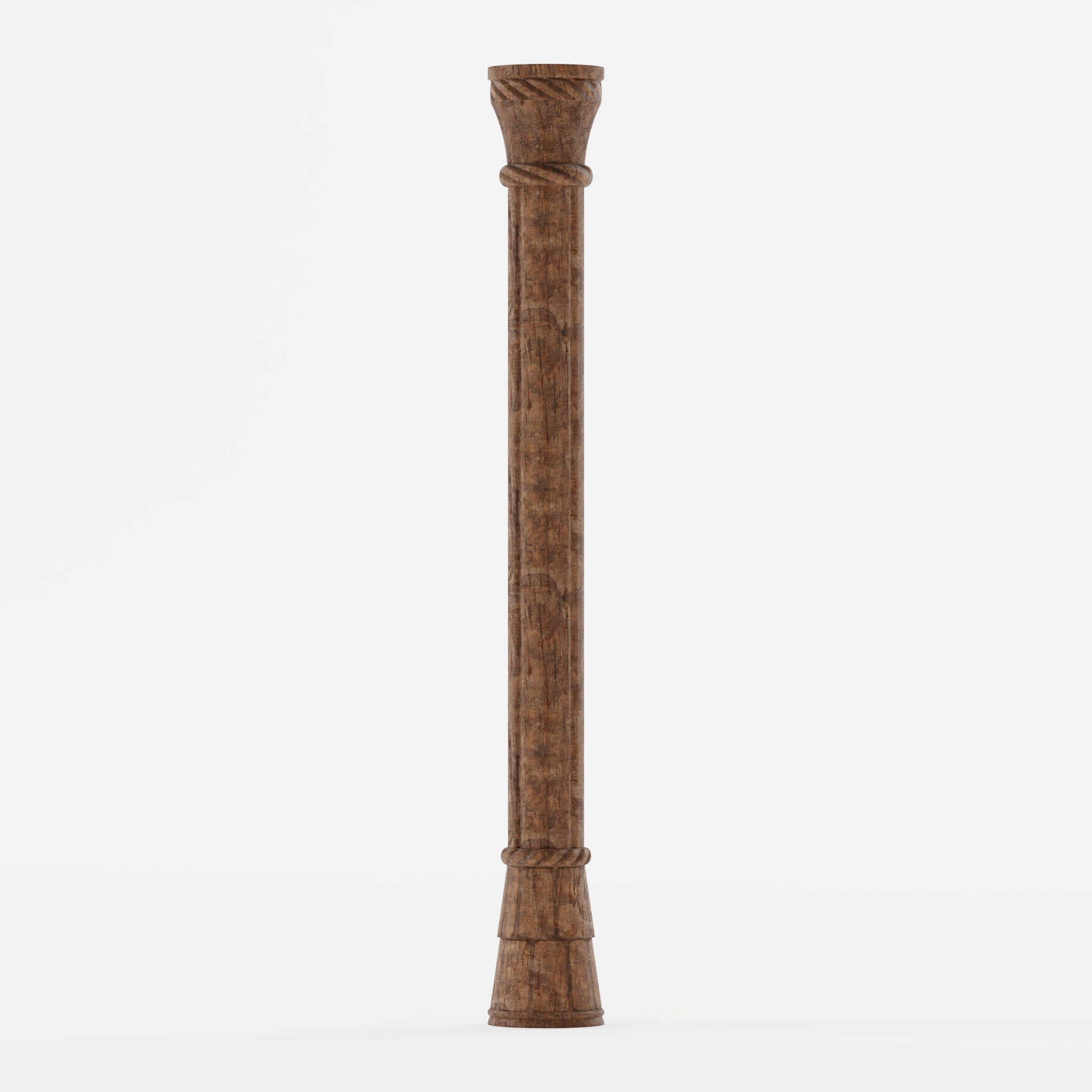 Carved Wood Column | Architecture models | BlenderKit