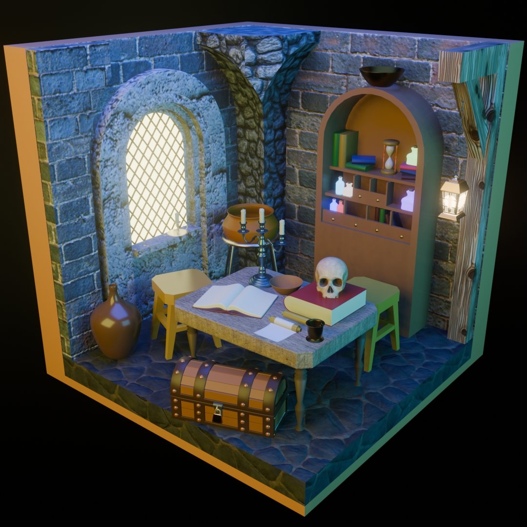 Majic room | Commercial Buildings models | BlenderKit