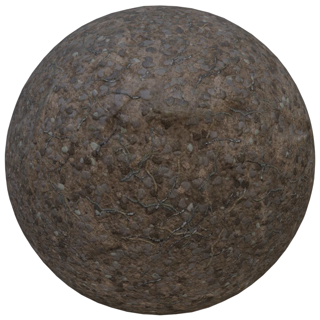 Pebbel ground twig | FREE ground materials | BlenderKit