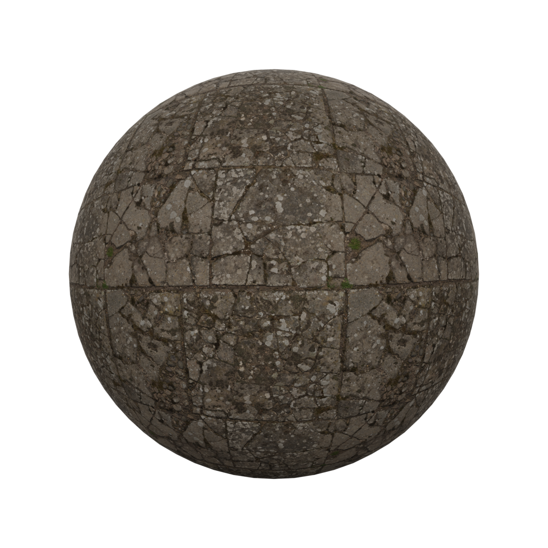 Stone destroyed floor | FREE floor materials | BlenderKit