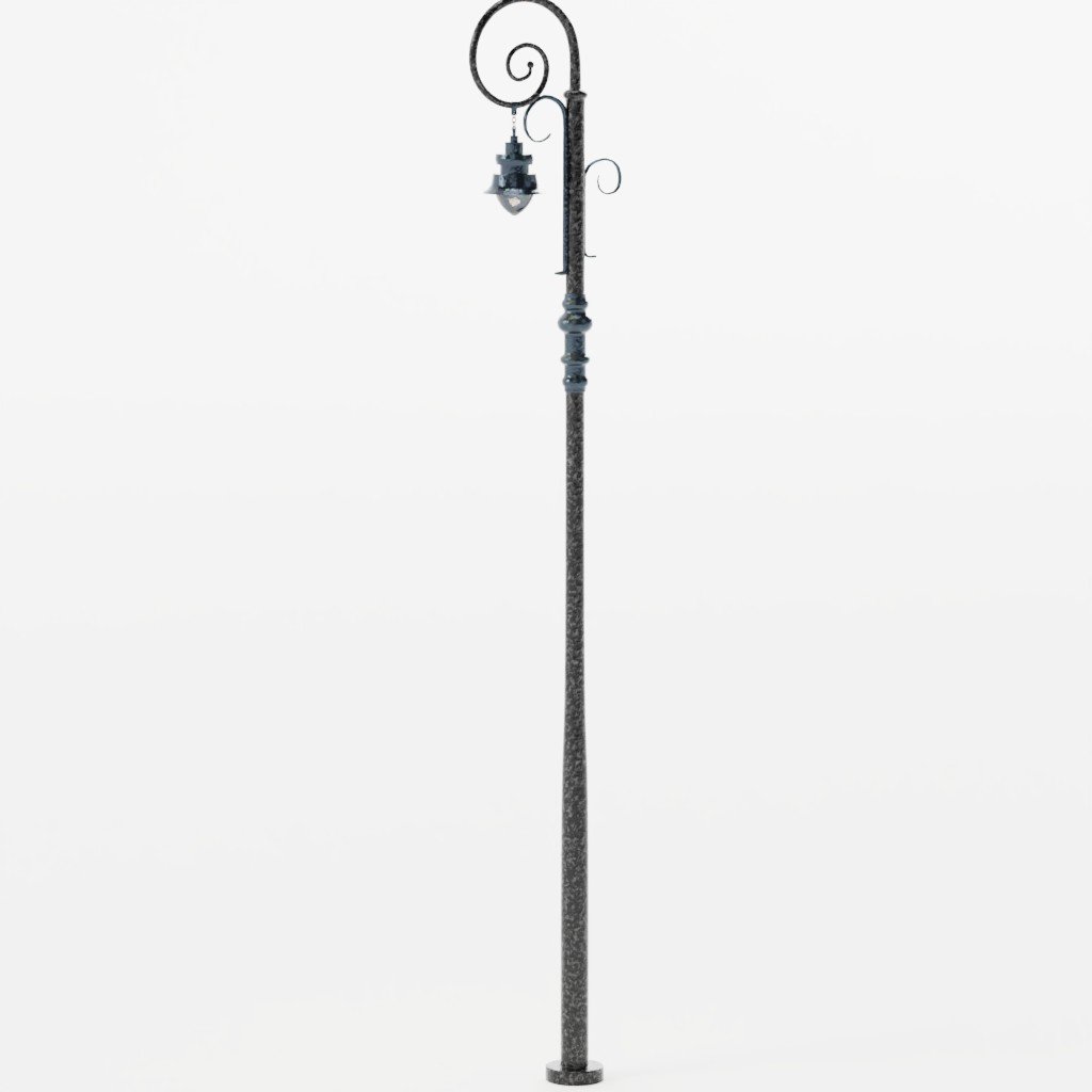 Vintage Street Lamp | Exterior Elements models | BlenderKit