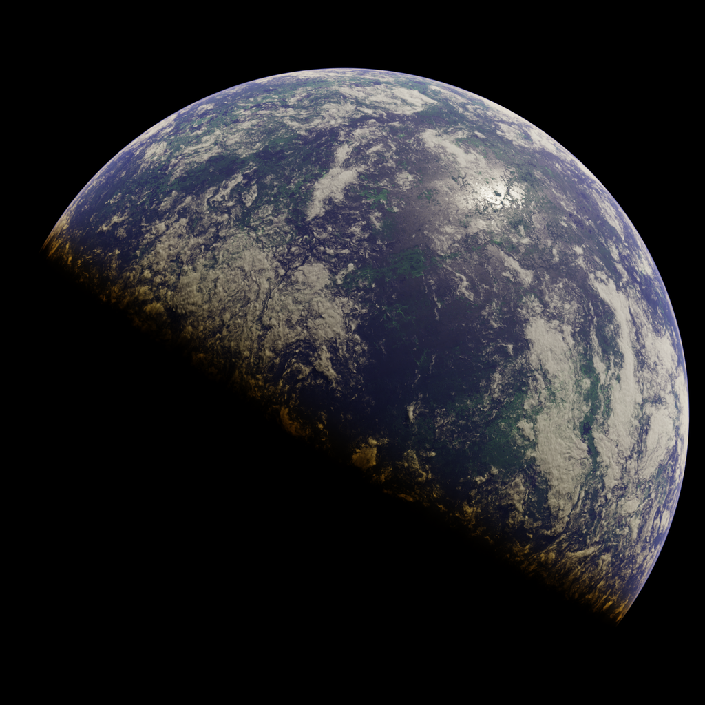 Earth with 8K Textures | Planet models | BlenderKit
