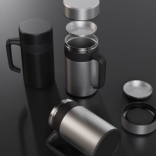 Thermos | Thermo mug | Kitchenware models | BlenderKit