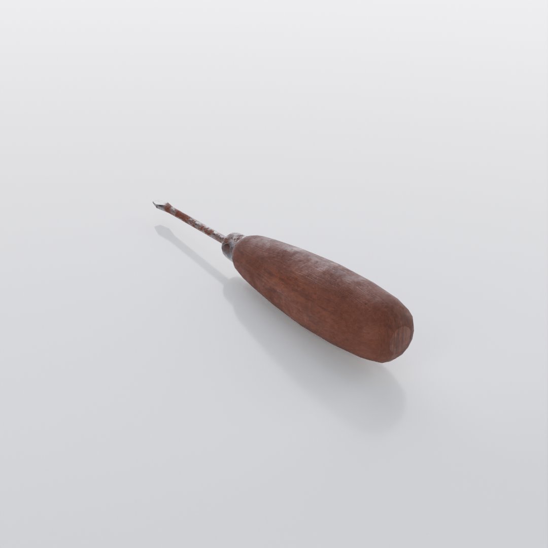 Rusty Screwdriver | Powertools models | BlenderKit