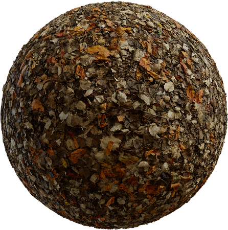 Leaves Forest Ground | FREE organic materials | BlenderKit