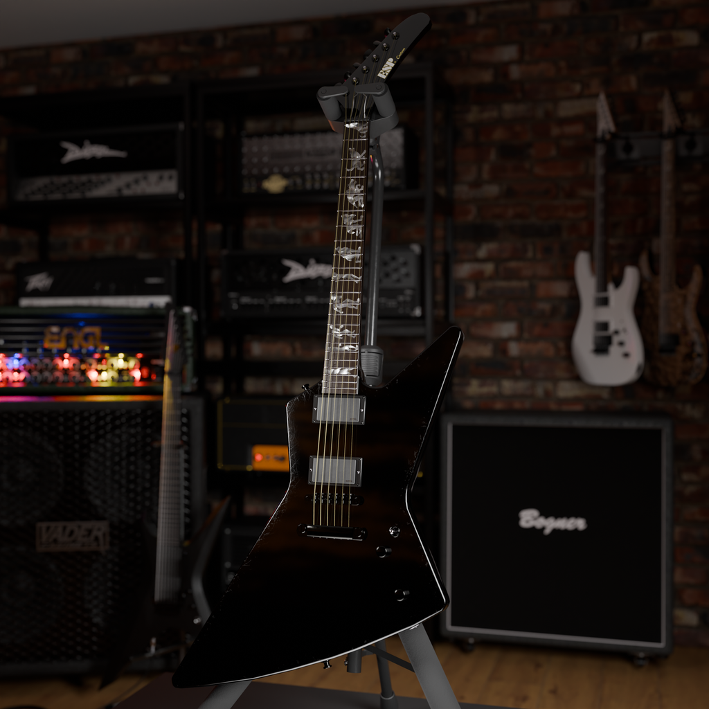 ESP MX-250 Man to Wolf | FREE Musical Instruments models | BlenderKit
