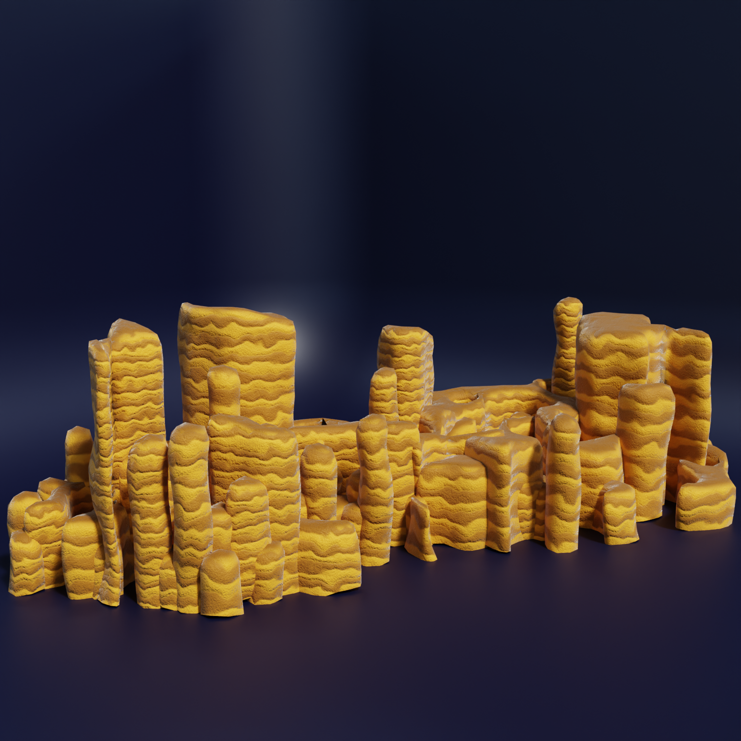 Procedural seabed | FREE Landscapes models | BlenderKit