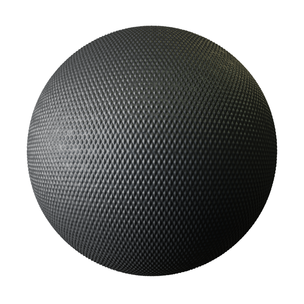 Elongated Diamond Pattern Rubber Gray | FREE rubber materials | BlenderKit
